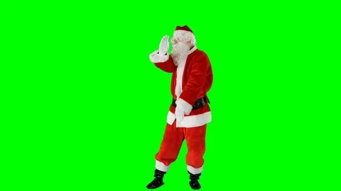 Dancing Santa Green Screen Stock Footage ~ Royalty Free Stock Videos ...