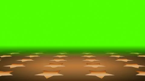 Green screen with scrolling stars lower ... | Stock Video | Pond5