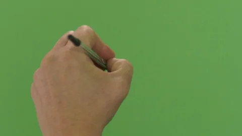 Green Screen Hand Pen Stock Videos – Royalty-Free HD & 4K Videos