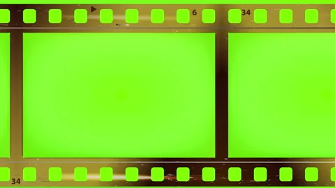 Green screen Slotted or perforated negat... | Stock Video | Pond5