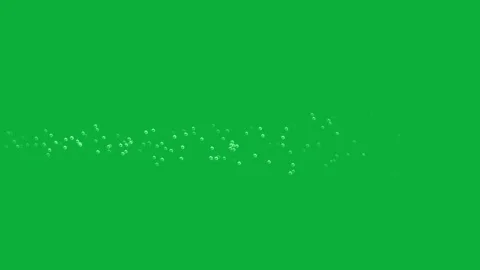 Green screen soap bubbles loop animation... | Stock Video | Pond5
