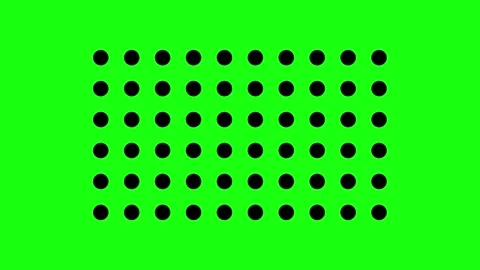 green screen of some little dot animatio... | Stock Video | Pond5