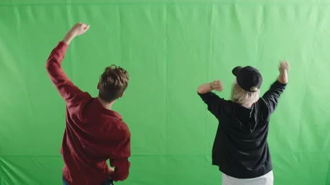 Crowd Green Screen Stock Video Footage | Royalty Free Crowd Green ...