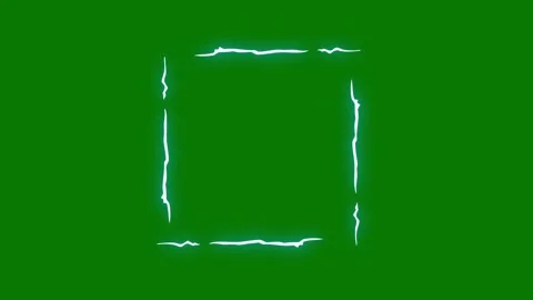 green screen square shape in the middle ... | Stock Video | Pond5