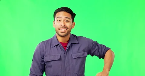 Green screen, sweat and portrait of a ha... | Stock Video | Pond5