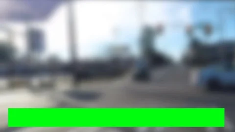 Green screen text bar lower thirds on tr... | Stock Video | Pond5