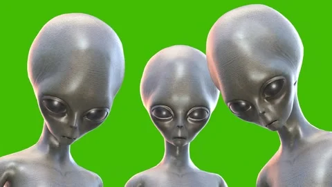 Aliens Green Screen Stock Videos – Royalty-Free HD & 4K Videos