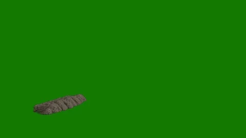 Green Screen Top View Sand Storm | Stock Video | Pond5