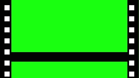green screen of vertical film strip back... | Stock Video | Pond5
