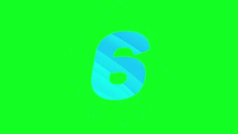 Green screen video countdown numbers fro... | Stock Video | Pond5