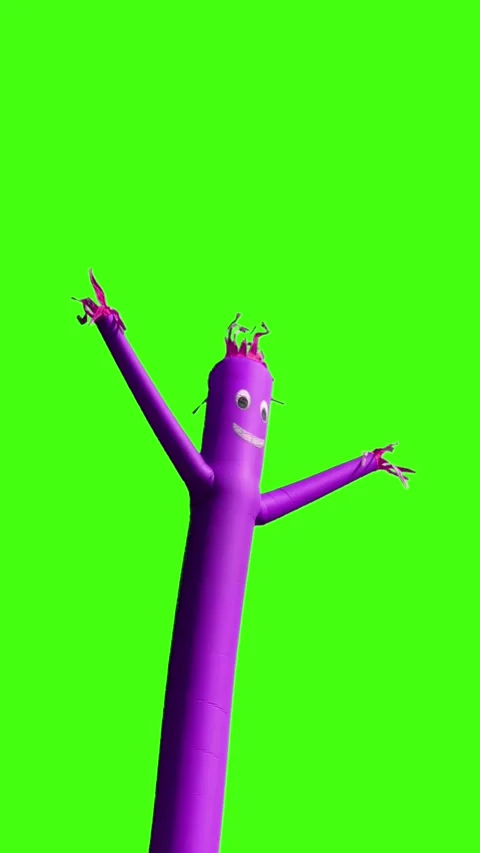 Green Screen Wacky Waving Inflatable Arm... | Stock Video | Pond5
