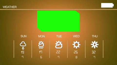 Weather Map Green Screen Stock Videos – Royalty-Free HD & 4K Videos | Pond5