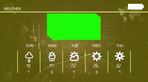 Weather Map Green Screen Stock Videos – Royalty-Free HD & 4K Videos | Pond5