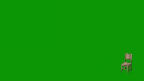 Greenscreen Background Chair Stock Videos – Royalty-Free HD & 4K Videos
