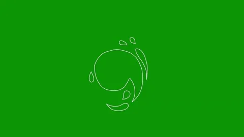 A green screen with white background and... | Stock Video | Pond5