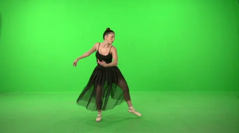 Green Screen Woman Dancer Stock Video Footage | Royalty Free Green ...