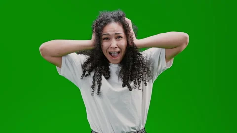 Green Screen Scared Stock Videos – Royalty-Free HD & 4K Videos