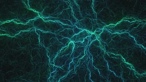 Green static electricity stasis plasma g... | Stock Video | Pond5