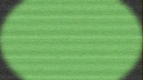 Green static to green screen with border... | Stock Video | Pond5