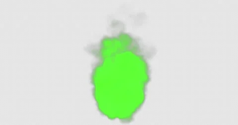 Green Steam - Animation - 4k - Loop - Wi... | Stock Video | Pond5