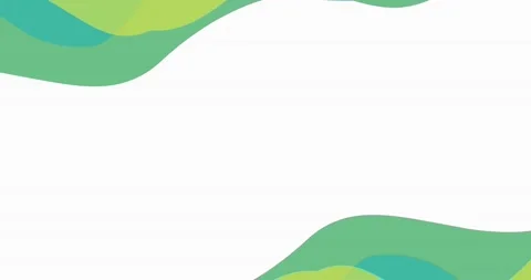green wave frame animated background vid... | Stock Video | Pond5