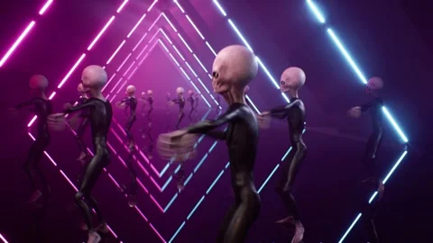 Dance Aliens Stock Video Footage | Royalty Free Dance Aliens Videos | Pond5
