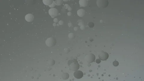 Grey Bubbles Rising Background | Stock Video | Pond5