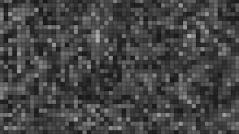 Grey floating pixels background loop. Sl... | Stock Video | Pond5