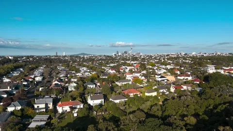 Grey Lynn And Ponsonby Suburb with build... | Stock Video | Pond5