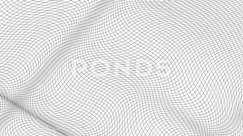 Grid wavy lines pattern, mesh square matrix, stretch density texture ...