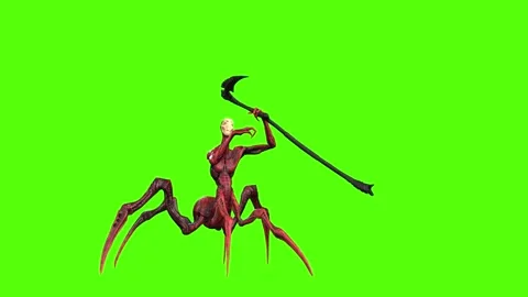 Grim Reaper Attack Green Screen Animatio... | Stock Video | Pond5
