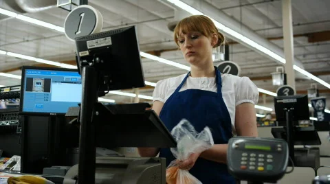 Grocery Store Checkout Stock Videos – Royalty-Free HD & 4K Videos
