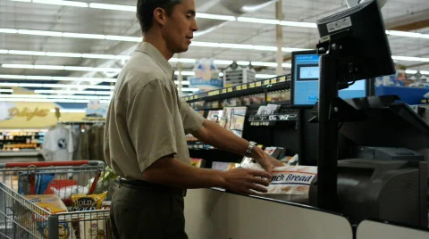 Grocery Store Checkout Stock Video Footage | Royalty Free Grocery Store ...