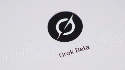 Grok Ai App Icon Launching On Smartphone... | Stock Video | Pond5
