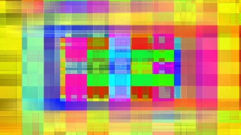 Groovy Geometric Lines: Random Movement ... | Stock Video | Pond5