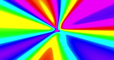 Groovy Rainbow Background | Stock Video | Pond5