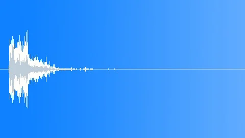 Ground bullet hit ~ Sound Clip Royalty Free #242789449