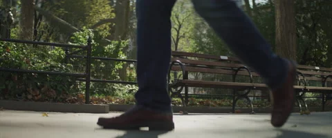 Walking At Ground Level Stock Video Footage | Royalty Free Walking At ...