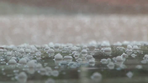 Hail Stock Footage ~ Royalty Free Stock Videos | Pond5