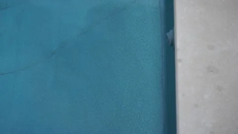 In-Ground pool jet running on high speed... | Stock Video | Pond5