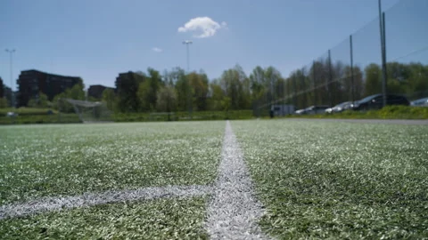 Empty Football Ground Stock Video Footage | Royalty Free Empty Football ...