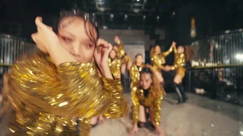 Asian Group Dancers Stock Video Footage | Royalty Free Asian Group ...