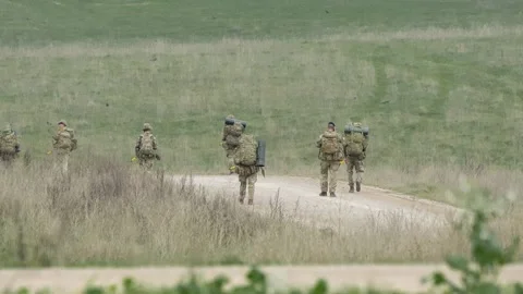 Soldiers Walking Stock Videos – Royalty-Free HD & 4K Videos | Pond5