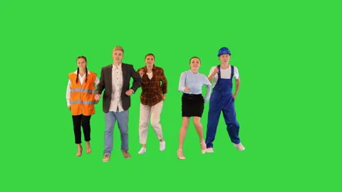 Group of diverse people dancing in sync ... | Stock Video | Pond5