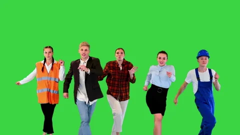 Group of diverse people dancing in sync ... | Stock Video | Pond5
