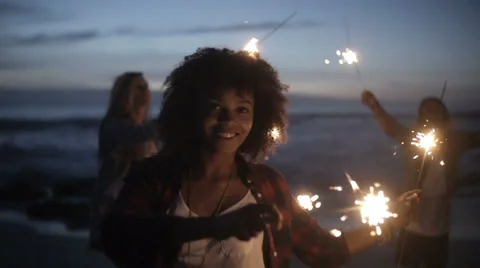 Fireworks Friends Stock Video Footage | Royalty Free Fireworks Friends ...