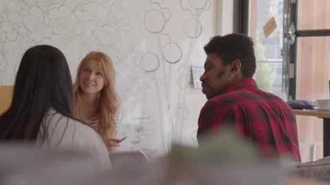 Group of Friends Gathering for a Bible S... | Stock Video | Pond5