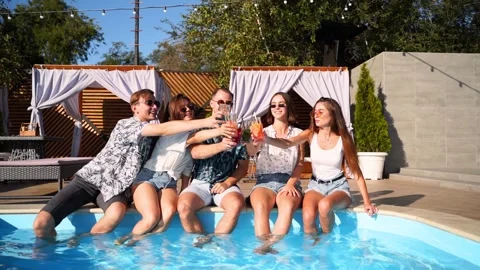 Poolside Fun Stock Videos – Royalty-Free HD & 4K Videos | Pond5