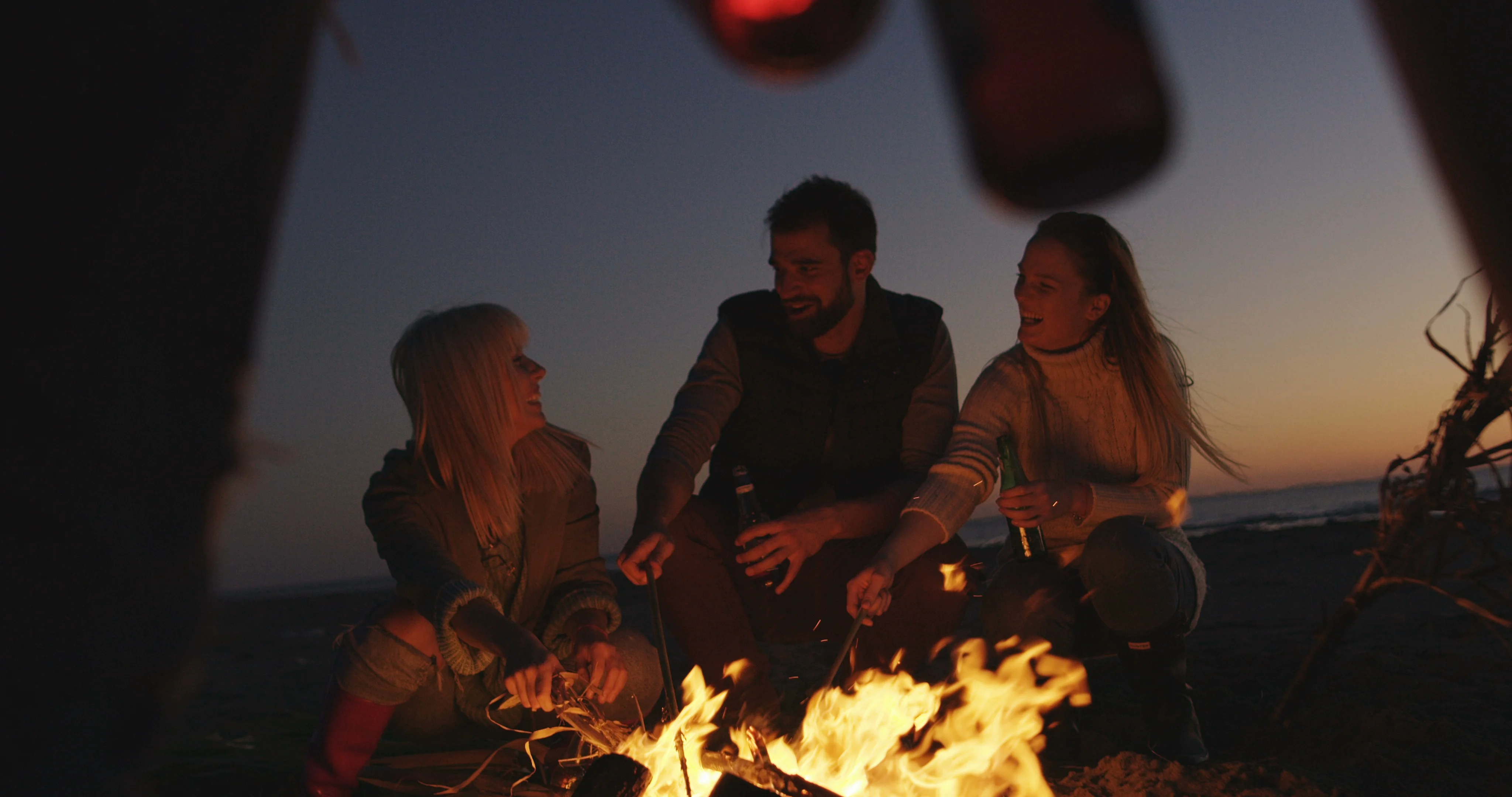 Beach Bonfire Party