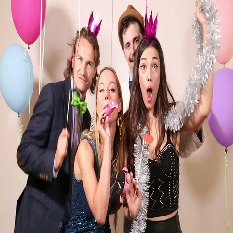 Group Photo Booth Stock Videos – Royalty-Free HD & 4K Videos